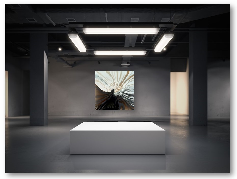 eagle in gray gallery - Original Contemporary Abstract Art Heidel and ...